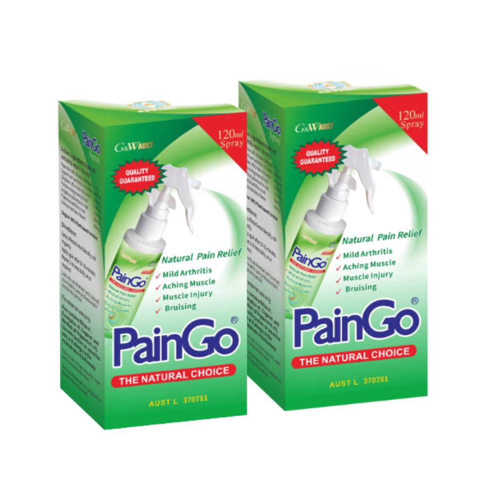 PainGo Spray 120mL by G&W Aust Twin Pack | Green Shop