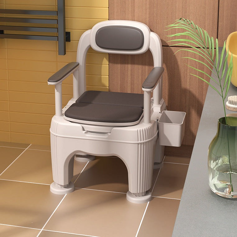 Deluxe Bedside Commode pan Toilet Chair | Green Shop
